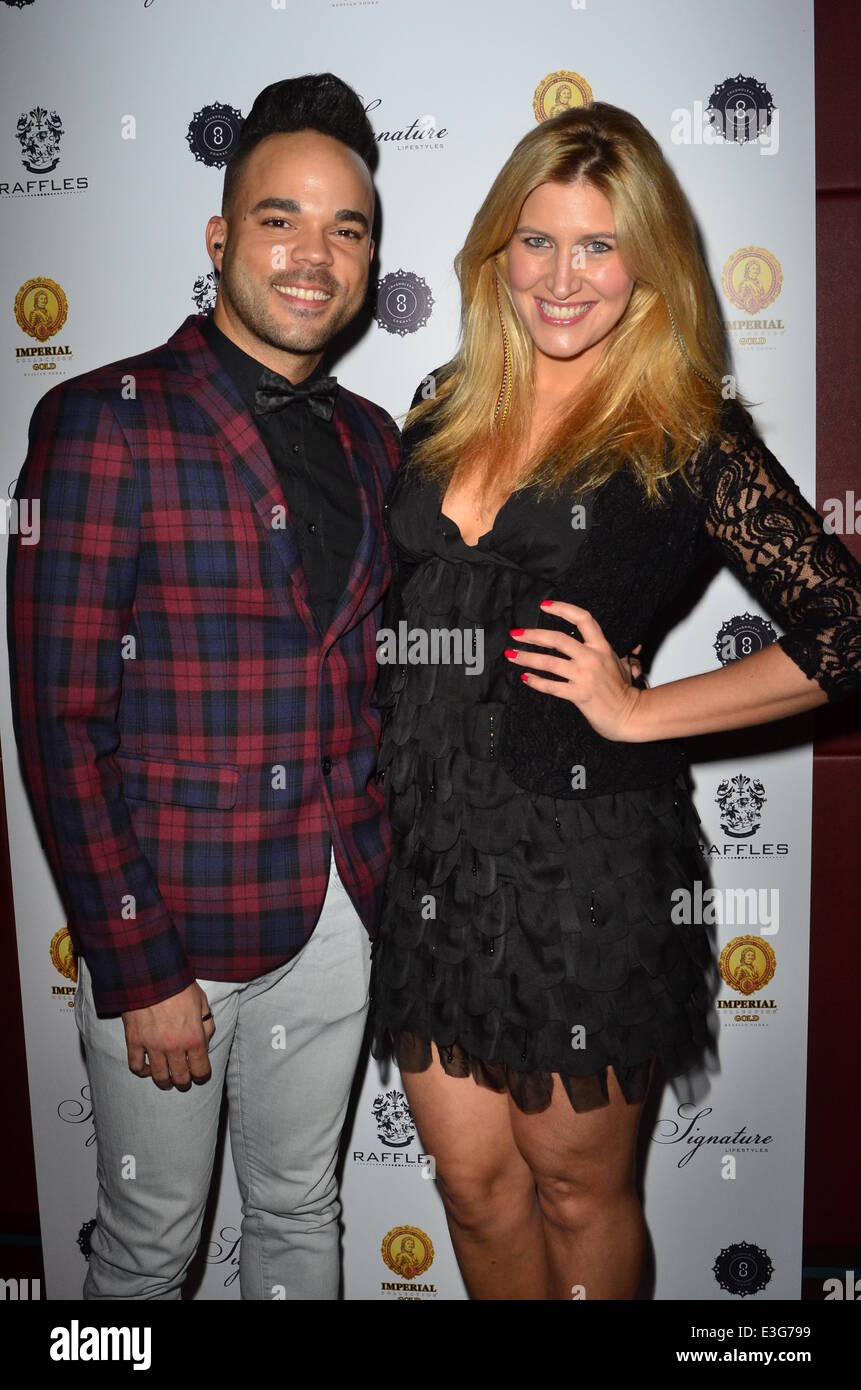 Imperial Collection Gold Vodka launch at Raffles Chelsea - Arrivals ...
