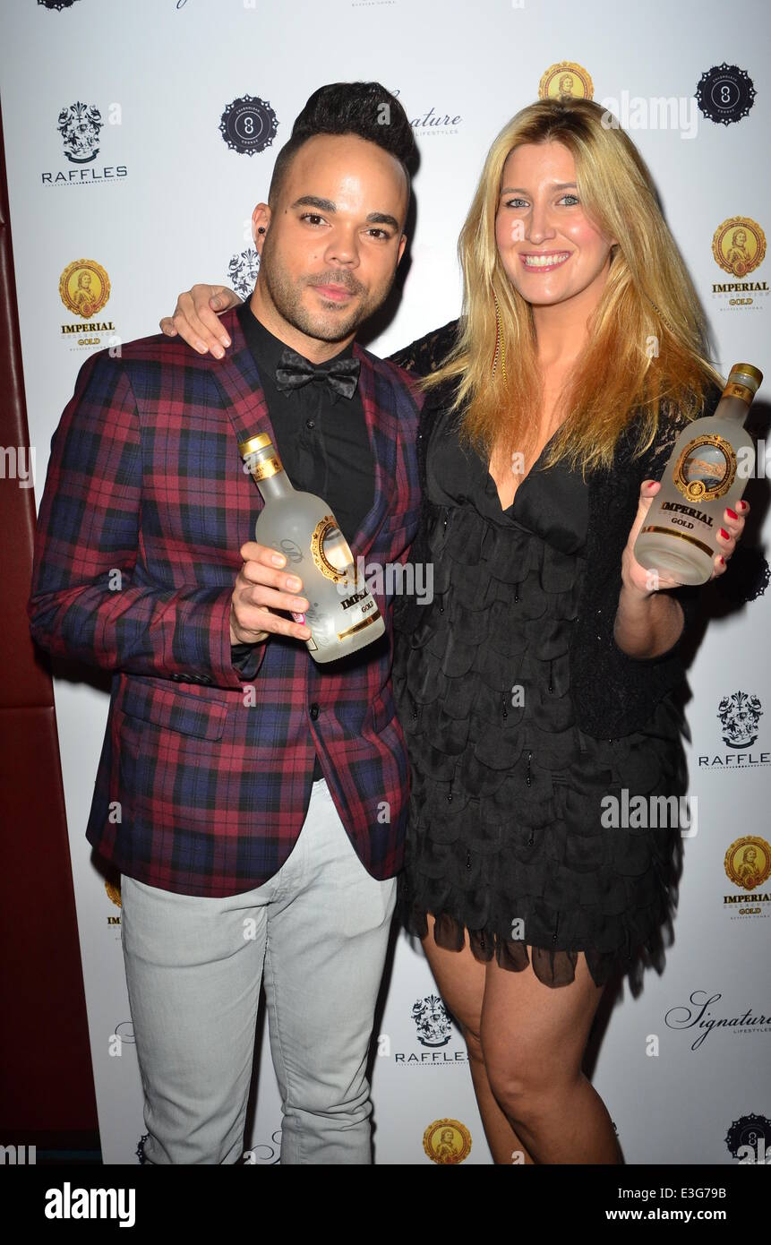 Imperial Collection Gold Vodka launch at Raffles Chelsea - Arrivals ...