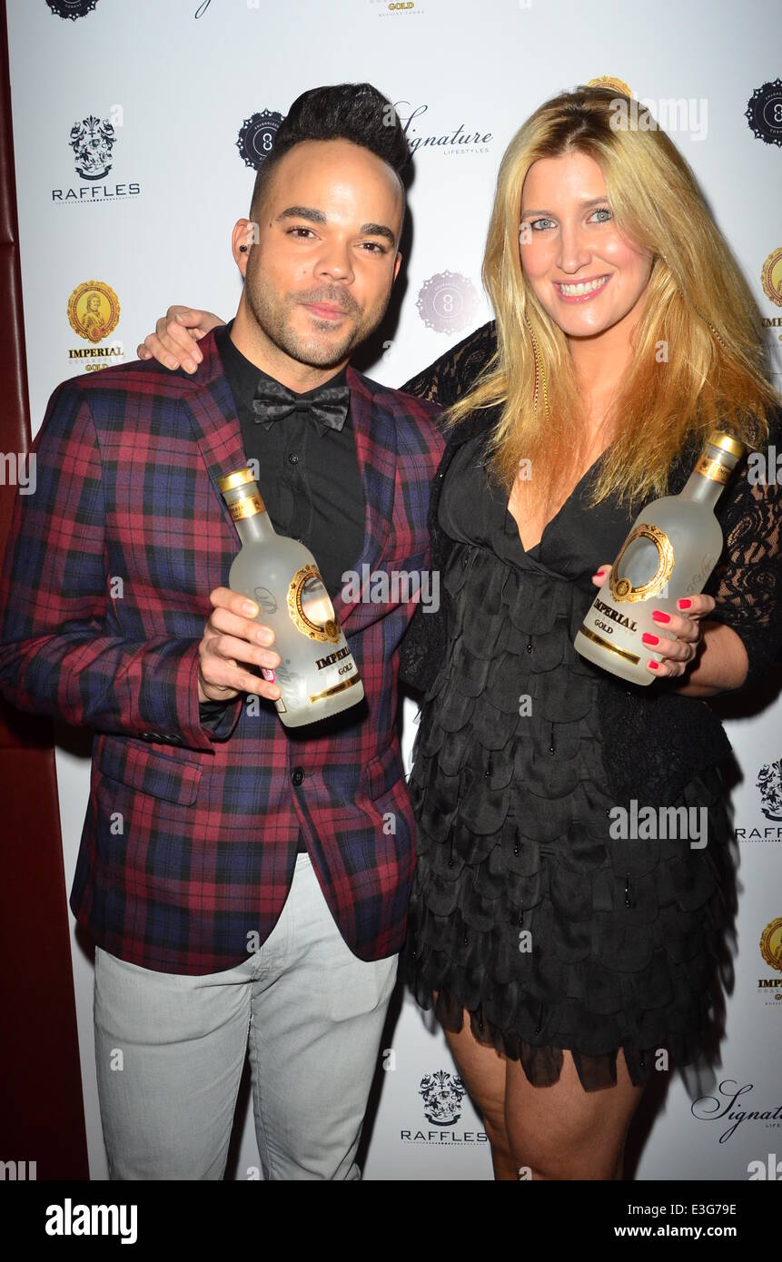 Imperial Collection Gold Vodka launch at Raffles Chelsea - Arrivals ...
