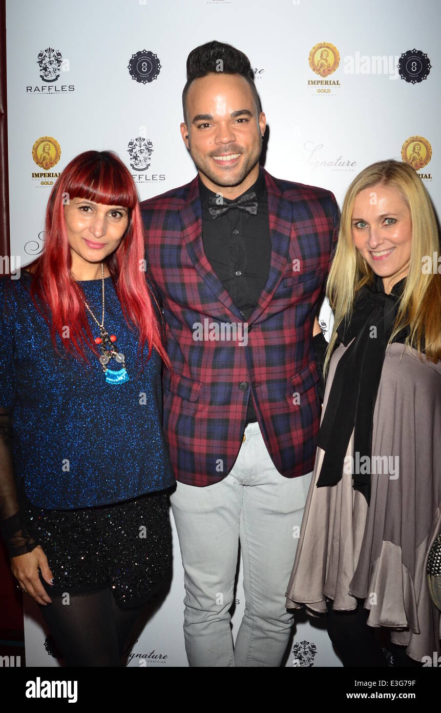 Imperial Collection Gold Vodka launch at Raffles Chelsea - Arrivals ...