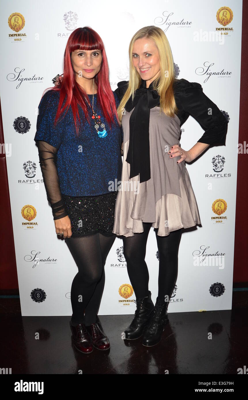 Imperial Collection Gold Vodka launch at Raffles Chelsea - Arrivals ...