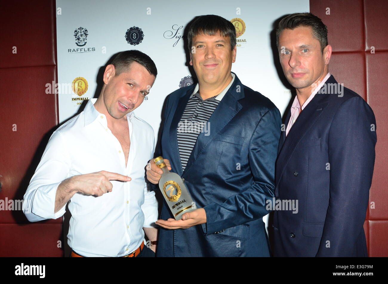 Imperial Collection Gold Vodka launch at Raffles Chelsea - Arrivals ...