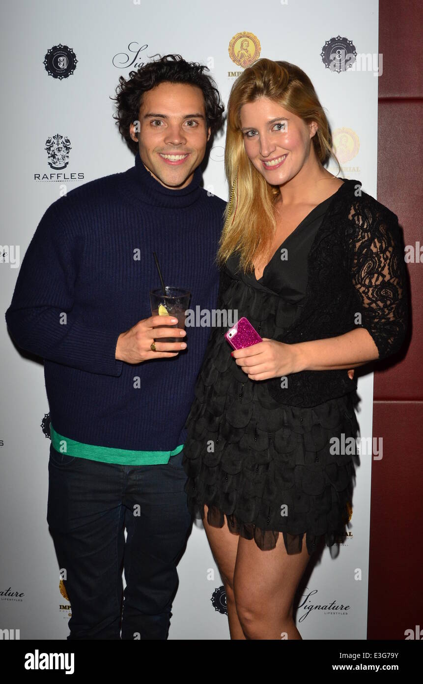 Imperial Collection Gold Vodka launch at Raffles Chelsea - Arrivals ...