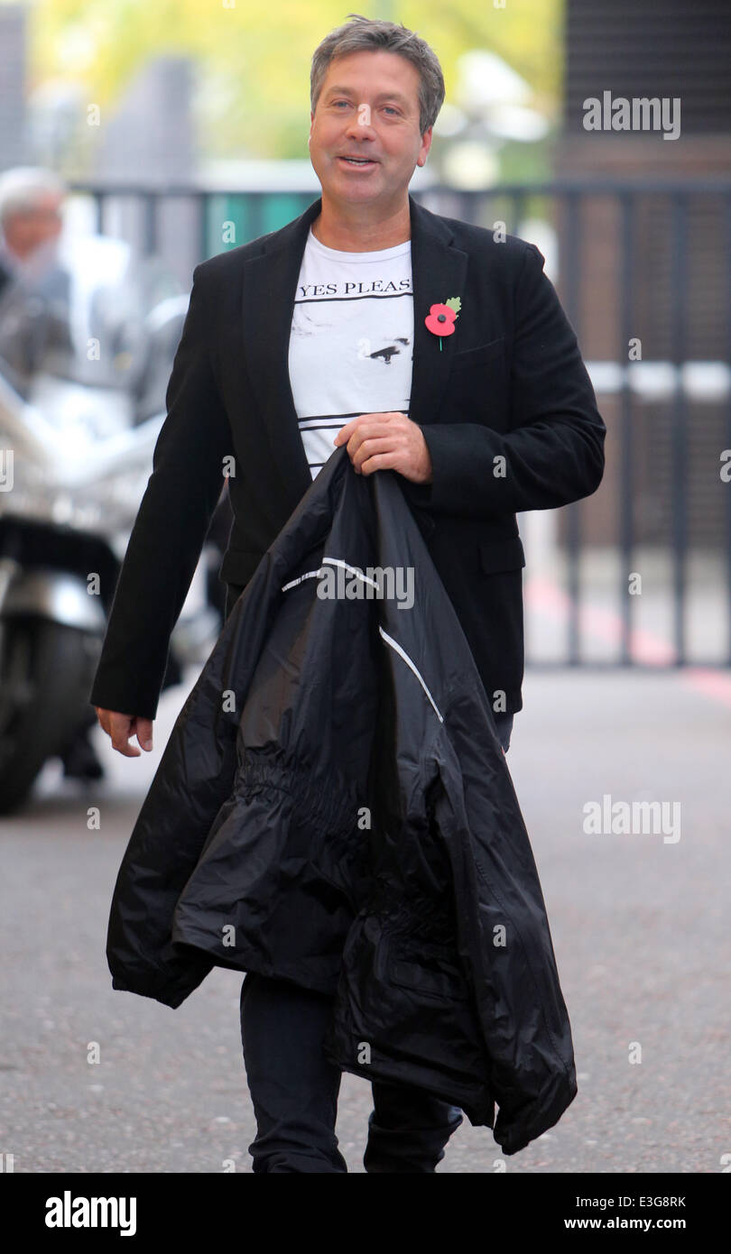 John Torode outside the itv studios Featuring: John Torode Where ...