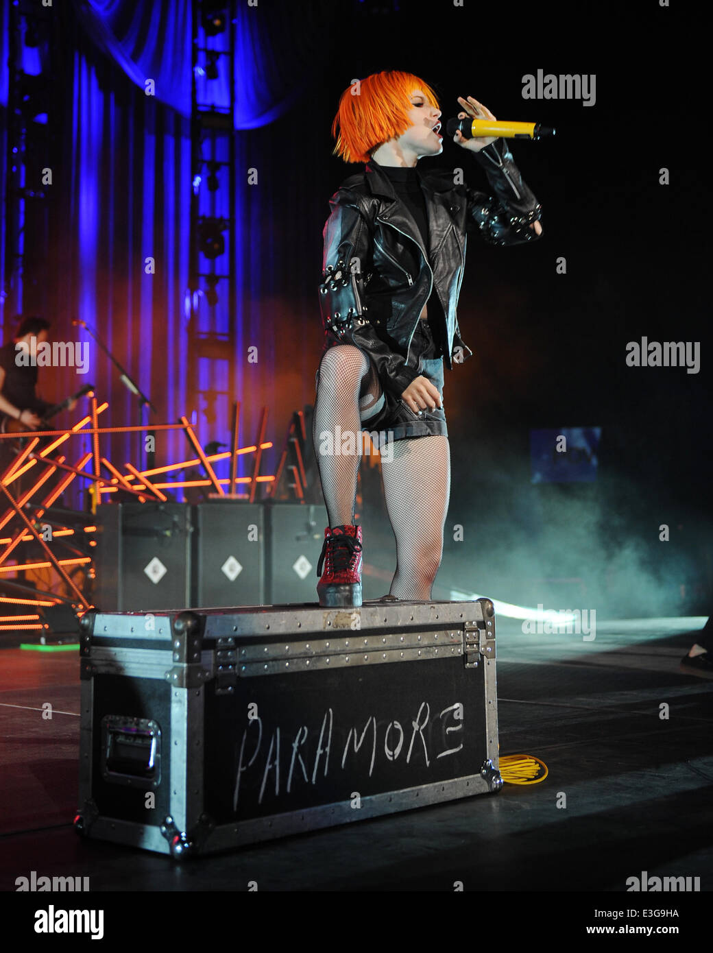 Paramore perform live in concert Featuring: Hayley Williams Where ...