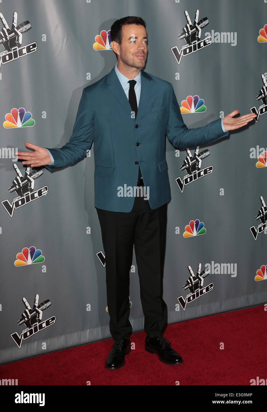 The Voice Season 5 Top 12 Red Carpet Event At Universal Studios ...