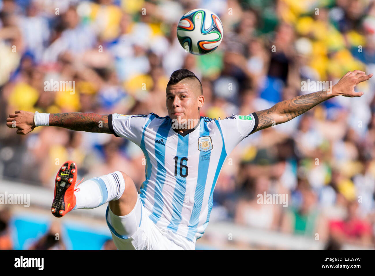 Marcos rojo argentina 2014 hi-res stock photography and images - Alamy