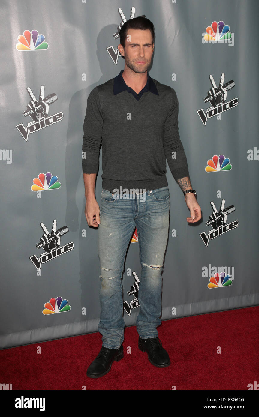 The Voice Season 5 Top 12 Red Carpet Event At Universal Studios ...