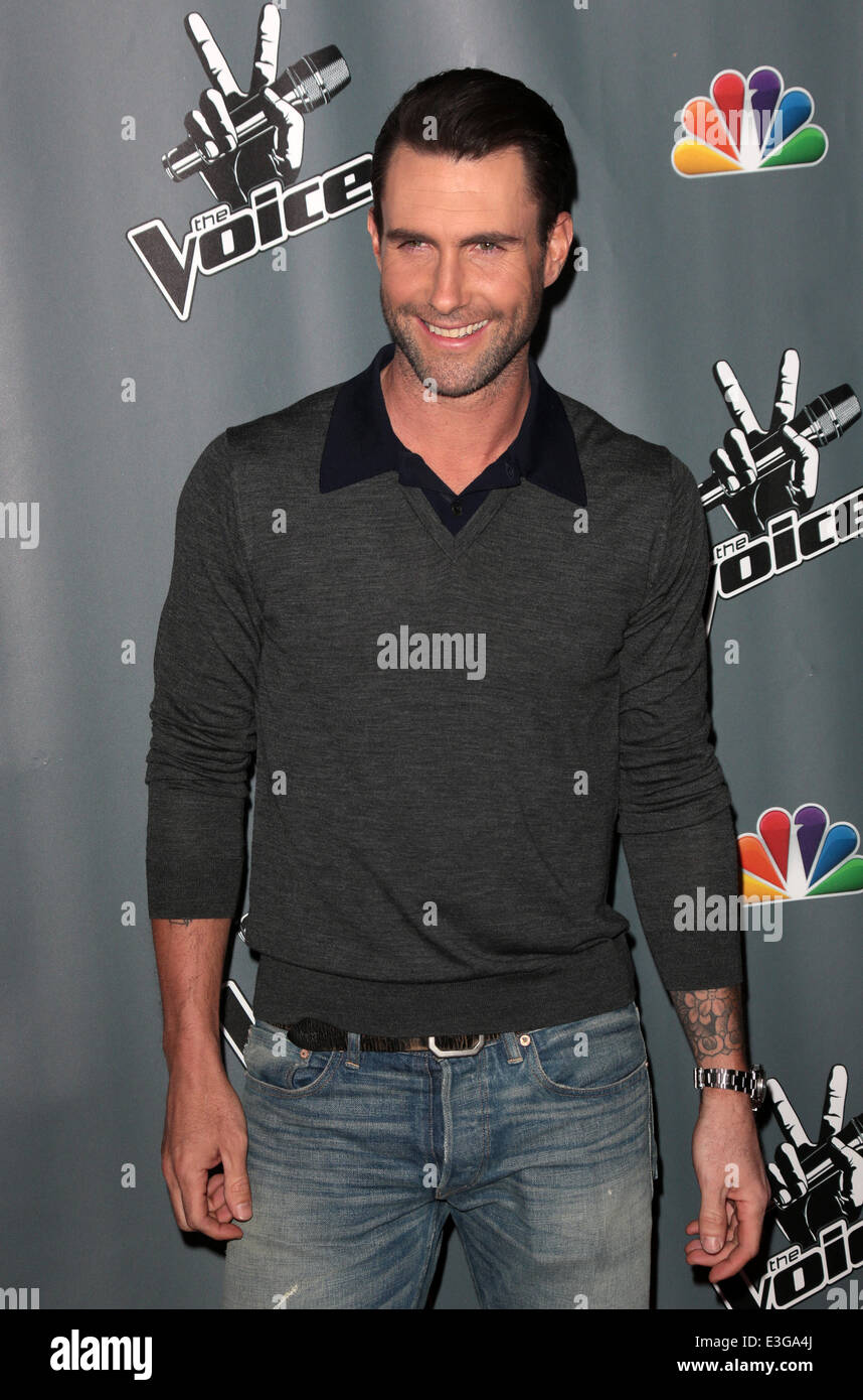 The Voice Season 5 Top 12 Red Carpet Event At Universal Studios ...