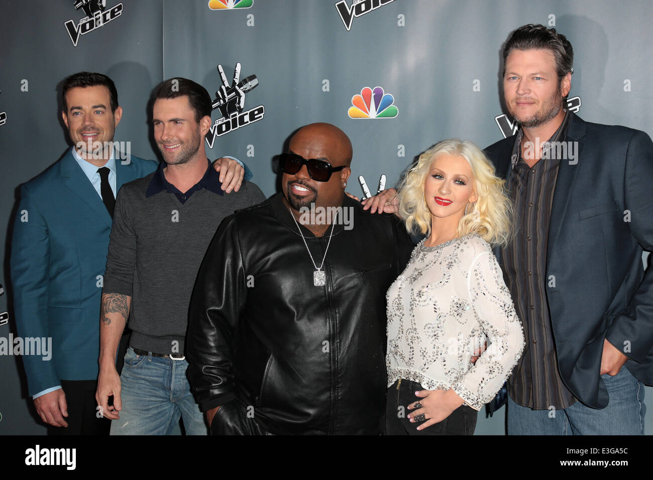 The Voice Season 5 Top 12 Red Carpet Event At Universal Studios ...