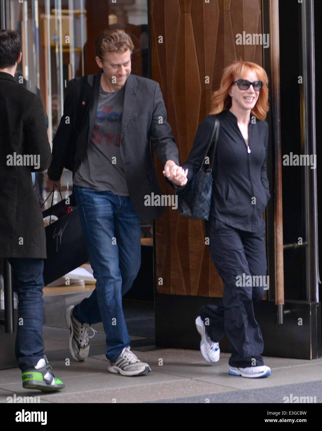 Comedienne Kathy Griffin shopping with boyfriend Randy Bick in ...