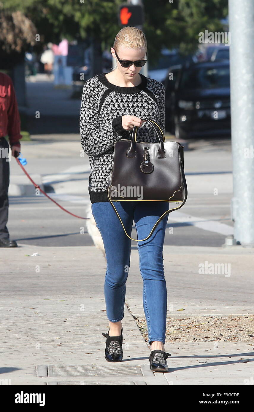 Jaime King running errands in Beverly Hills Featuring: Jaime King Where ...