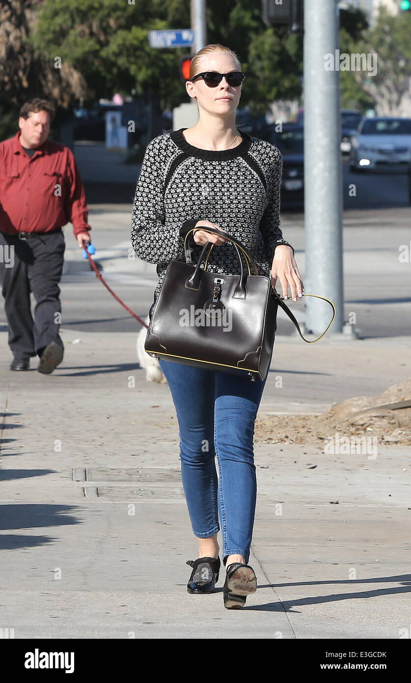 Jaime King running errands in Beverly Hills Featuring: Jaime King Where ...