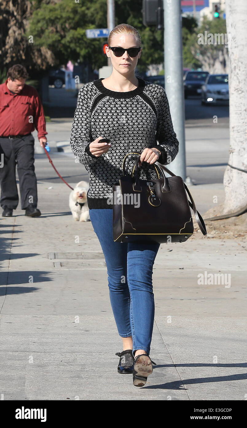 Jaime King running errands in Beverly Hills Featuring: Jaime King Where ...