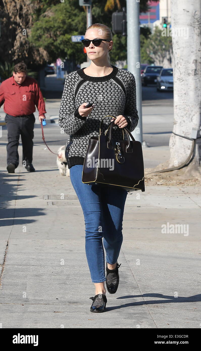 Jaime King running errands in Beverly Hills Featuring: Jaime King Where ...