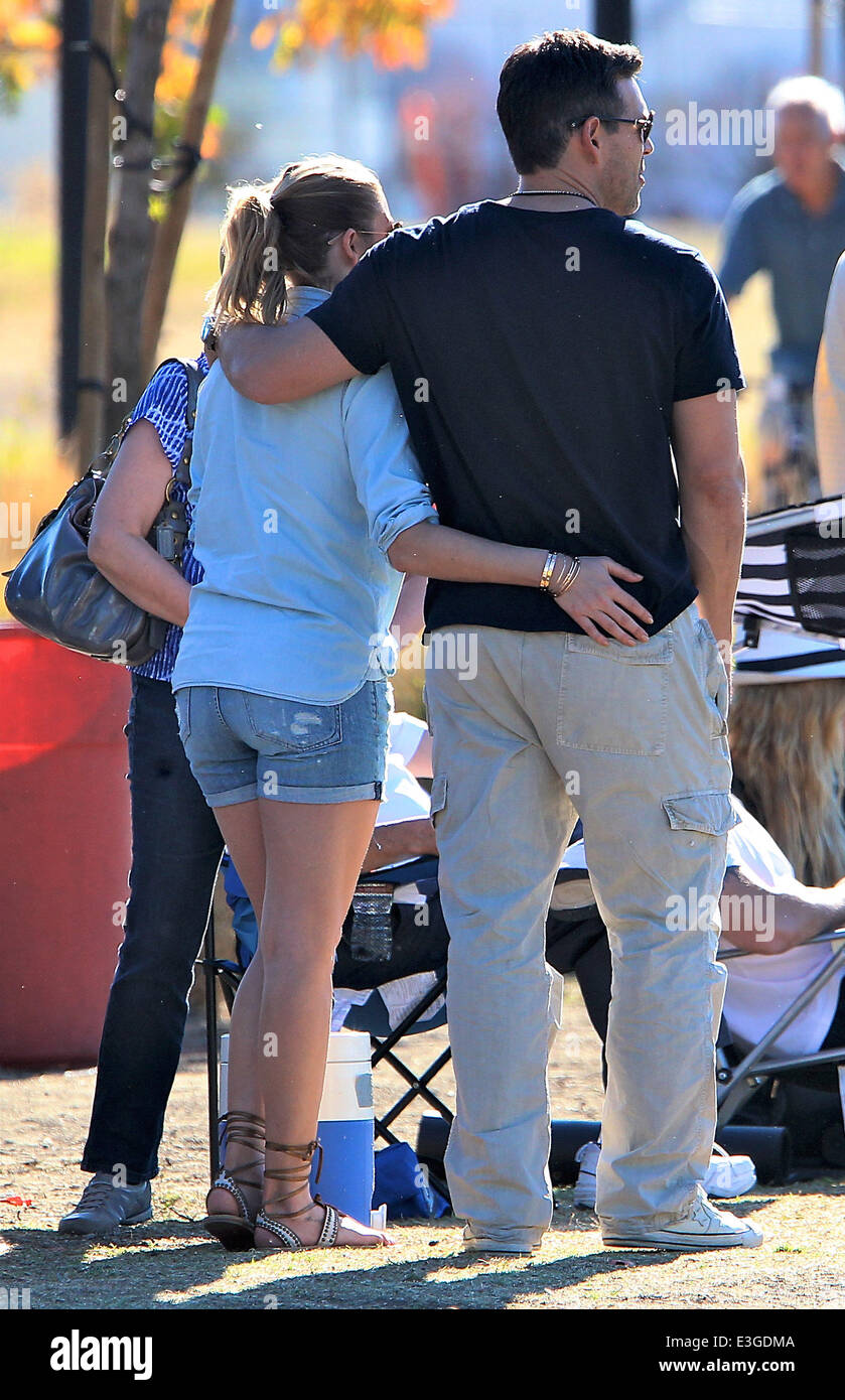 Eddie cibrian and wife brandi hi-res stock photography and images - Alamy