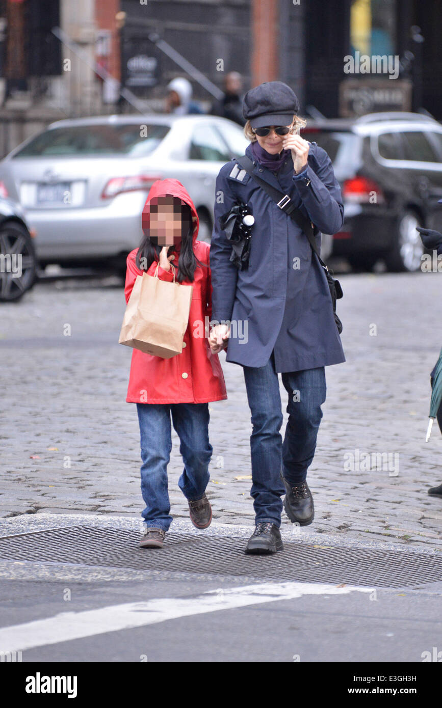 Meg Ryan and her daughter Daisy True wrapped up warm while out and ...