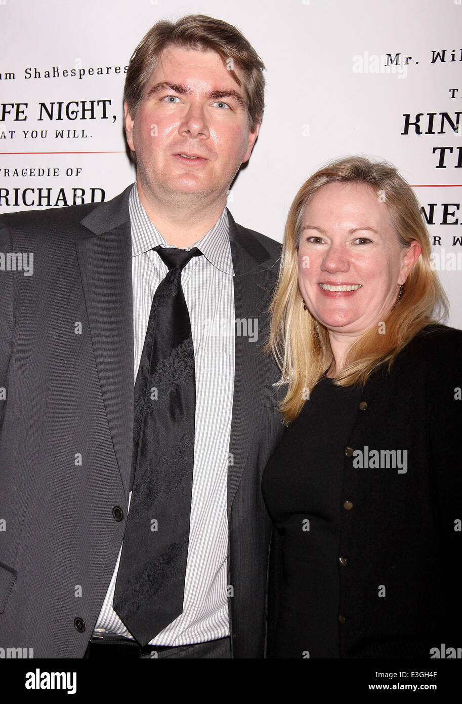 Opening Night of Broadway's Twelfth Night held at the Belasco Theatre ...