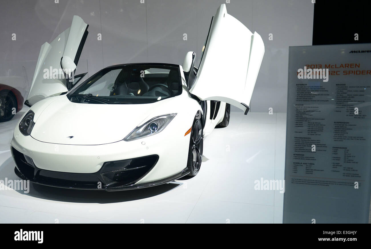 Miami International Auto Show 2013 at the Miami Beach Convention Center ...