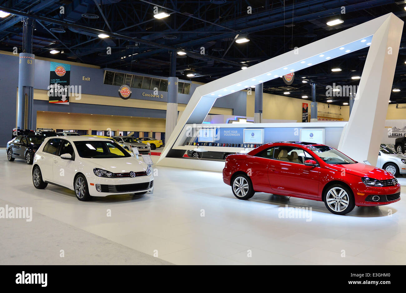 Miami International Auto Show 2013 at the Miami Beach Convention Center ...