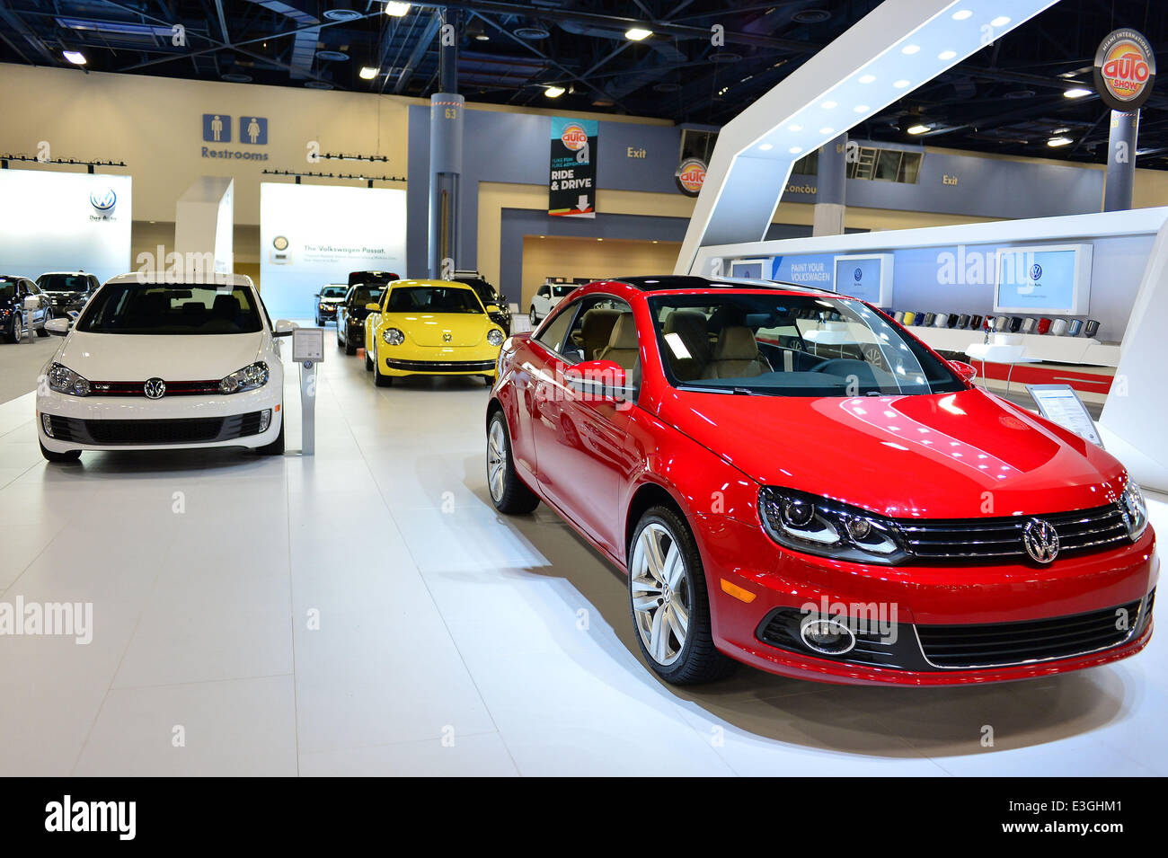 Miami International Auto Show 2013 at the Miami Beach Convention Center ...