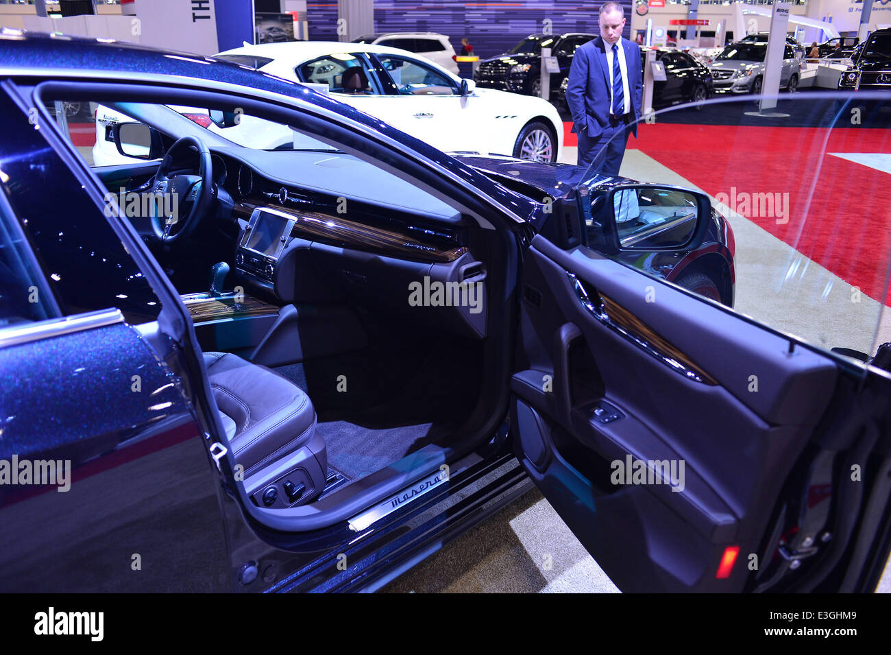 Miami International Auto Show 2013 at the Miami Beach Convention Center ...