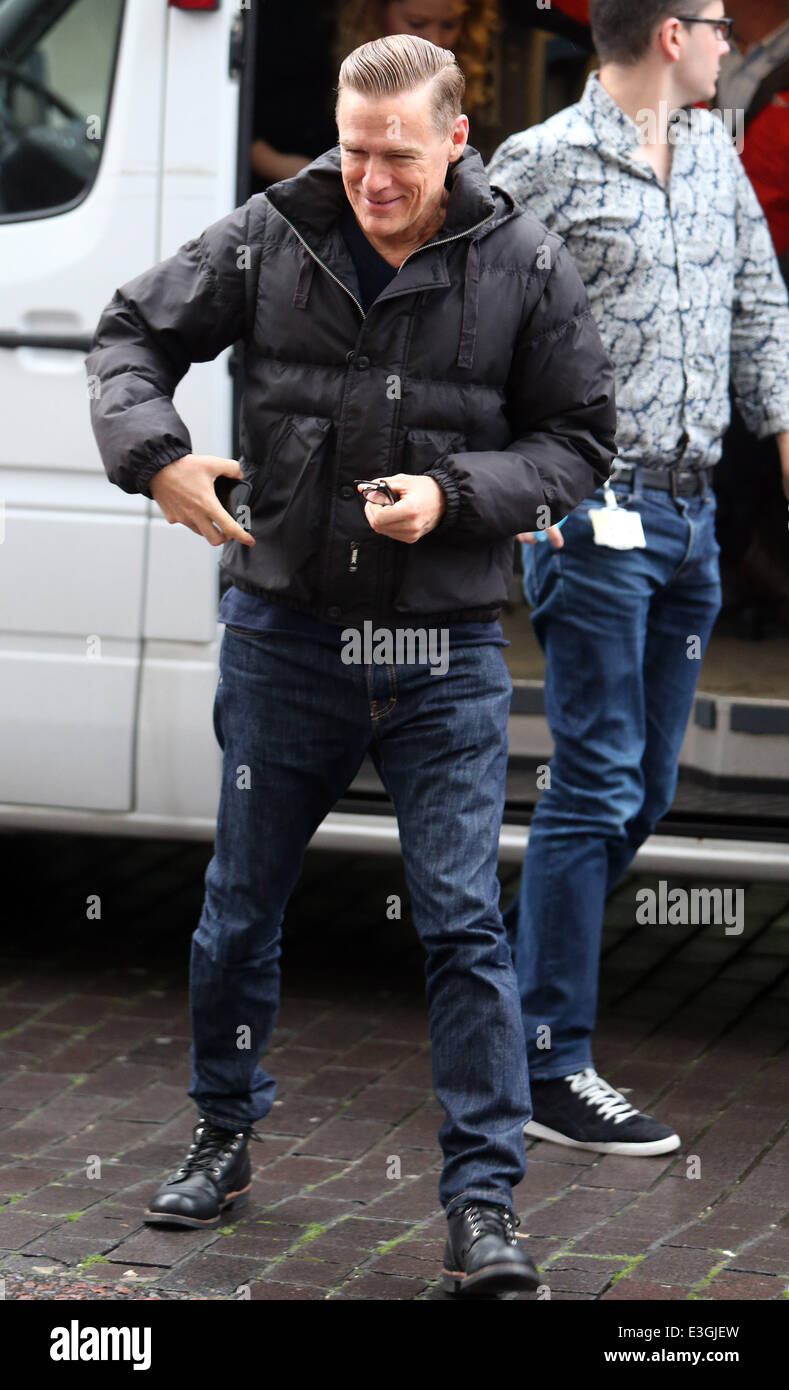 Brian Adams outside the itv studios Featuring: Brian Adams Where ...