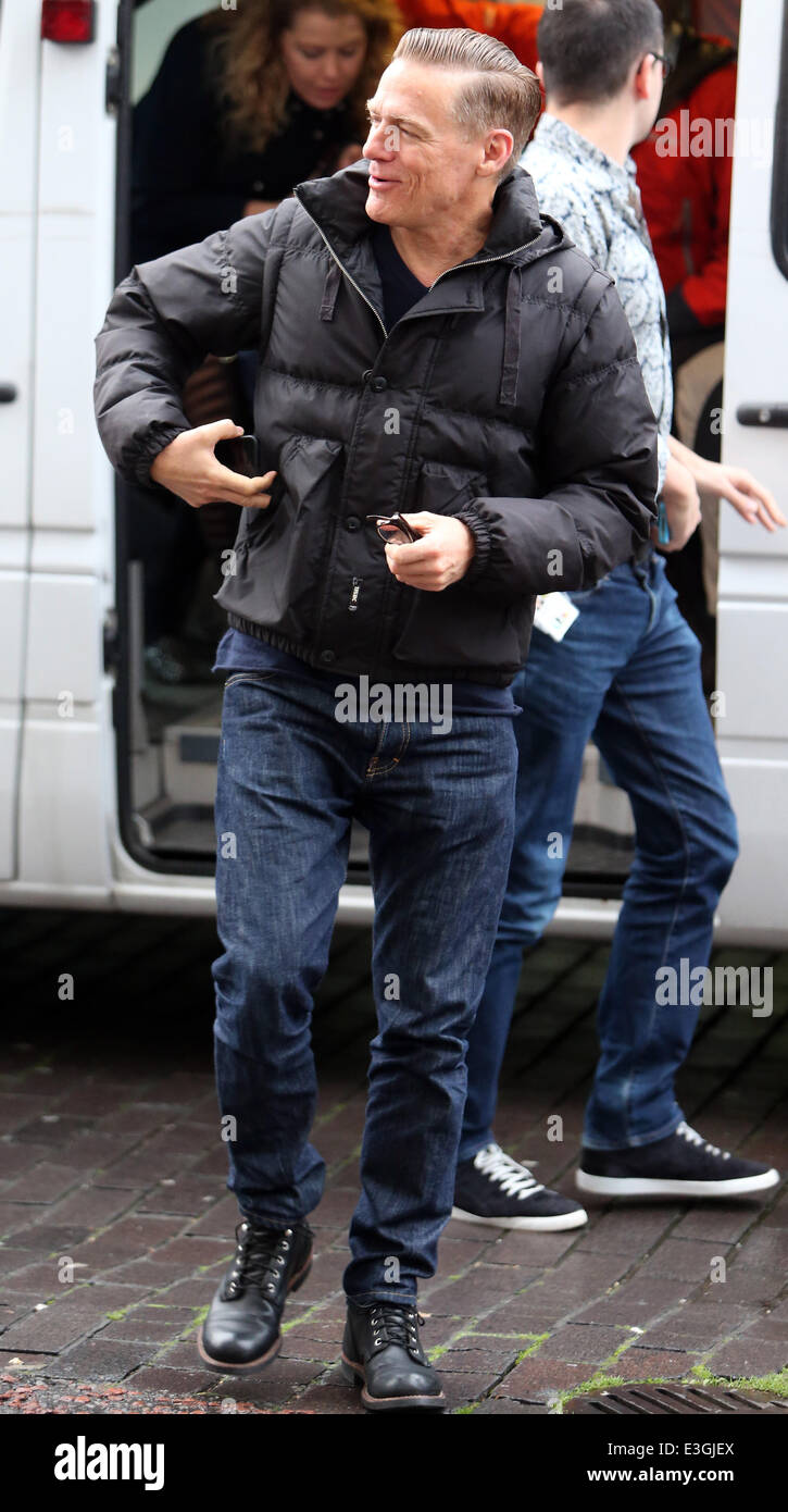 Brian Adams outside the itv studios Featuring: Brian Adams Where ...