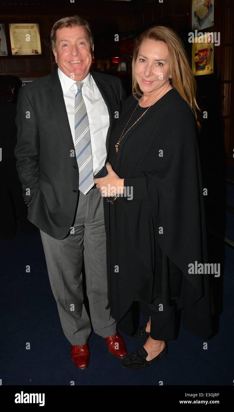 Guests arrive at 'Go Back For Murder' play opening at The Gaiety ...