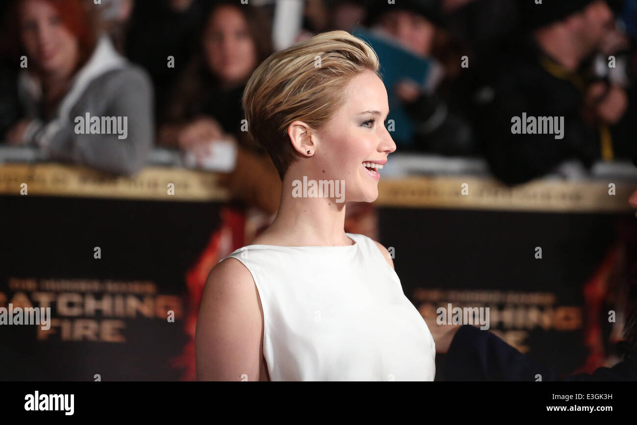 The Hunger Games: Catching Fire World premiere - Arrivals Featuring ...