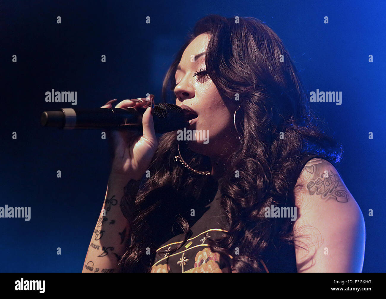 Mutya Keisha Siobhan (MKS) performing in concert at the Manchester Ritz ...