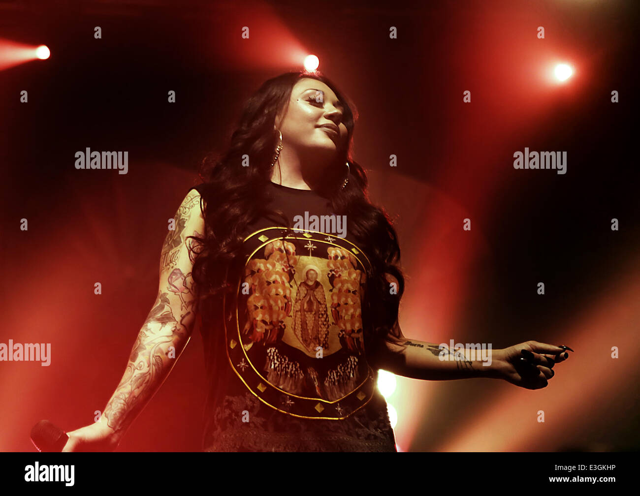 Mutya Keisha Siobhan (MKS) performing in concert at the Manchester Ritz ...