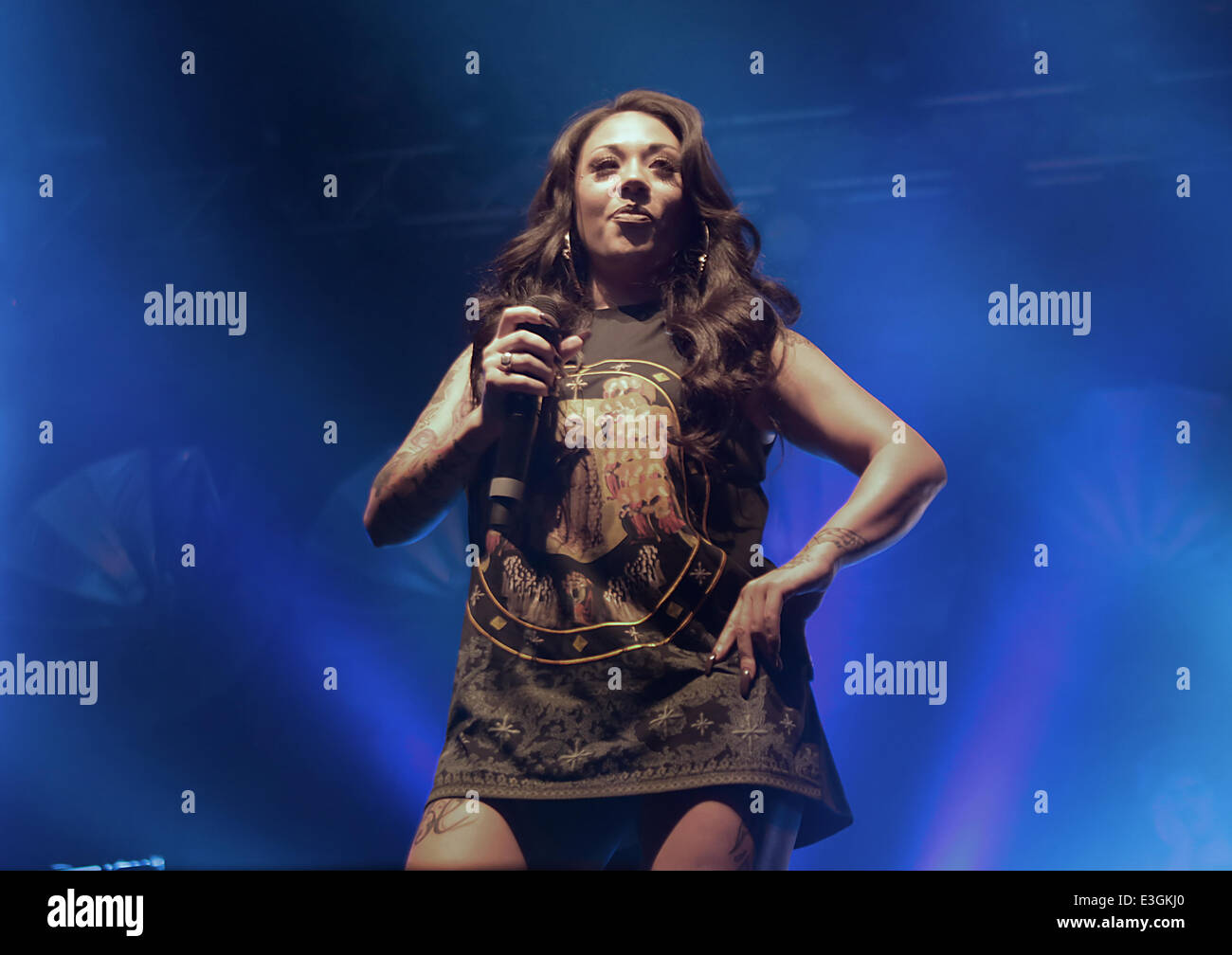 Mutya Keisha Siobhan (MKS) performing in concert at the Manchester Ritz ...