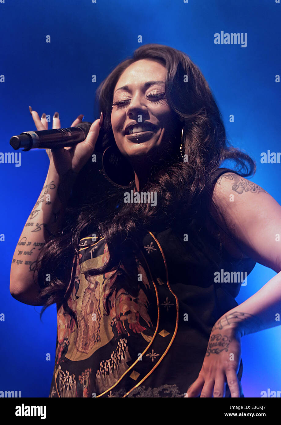 Mutya Keisha Siobhan (MKS) performing in concert at the Manchester Ritz ...