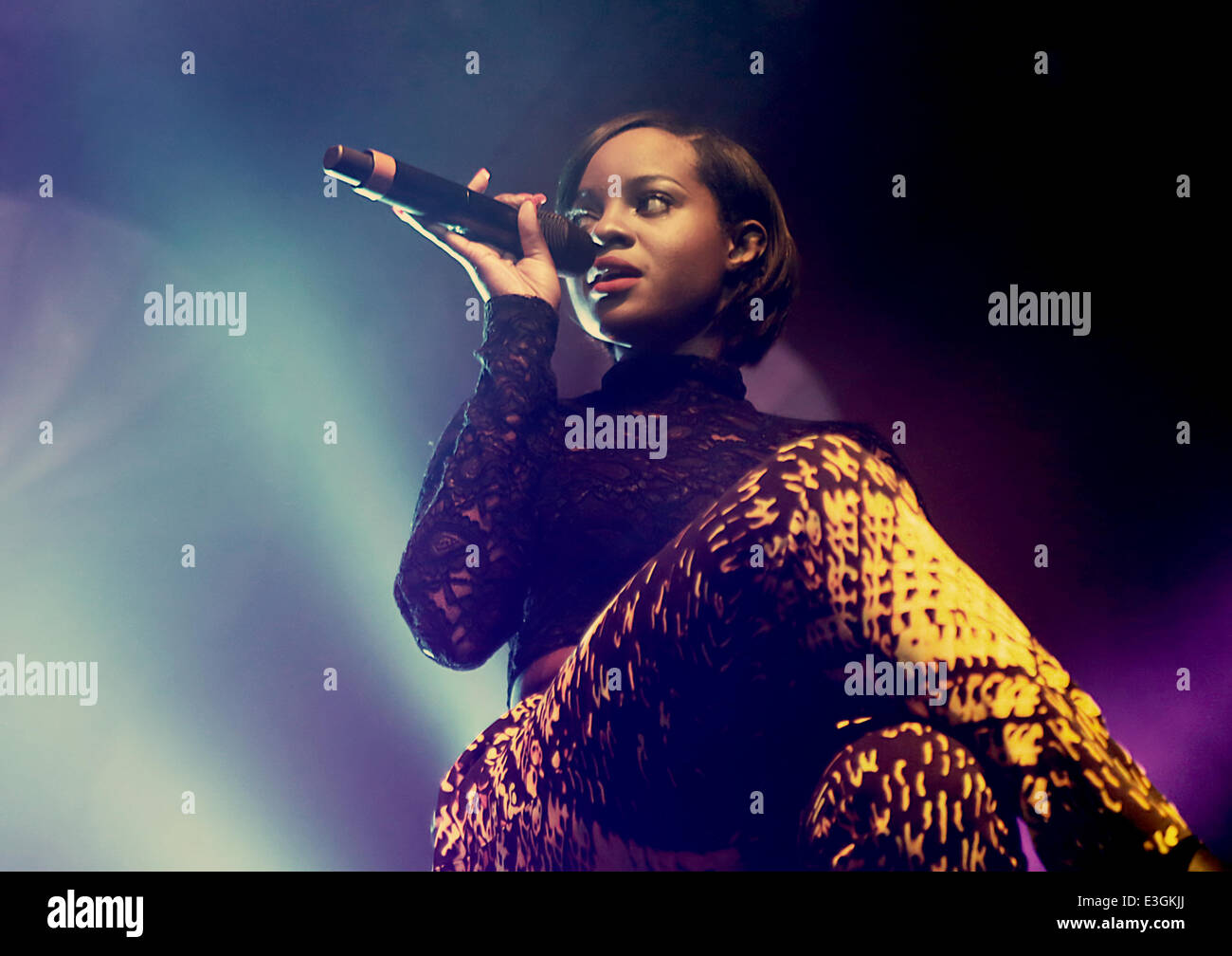 Mutya Keisha Siobhan (MKS) performing in concert at the Manchester Ritz ...