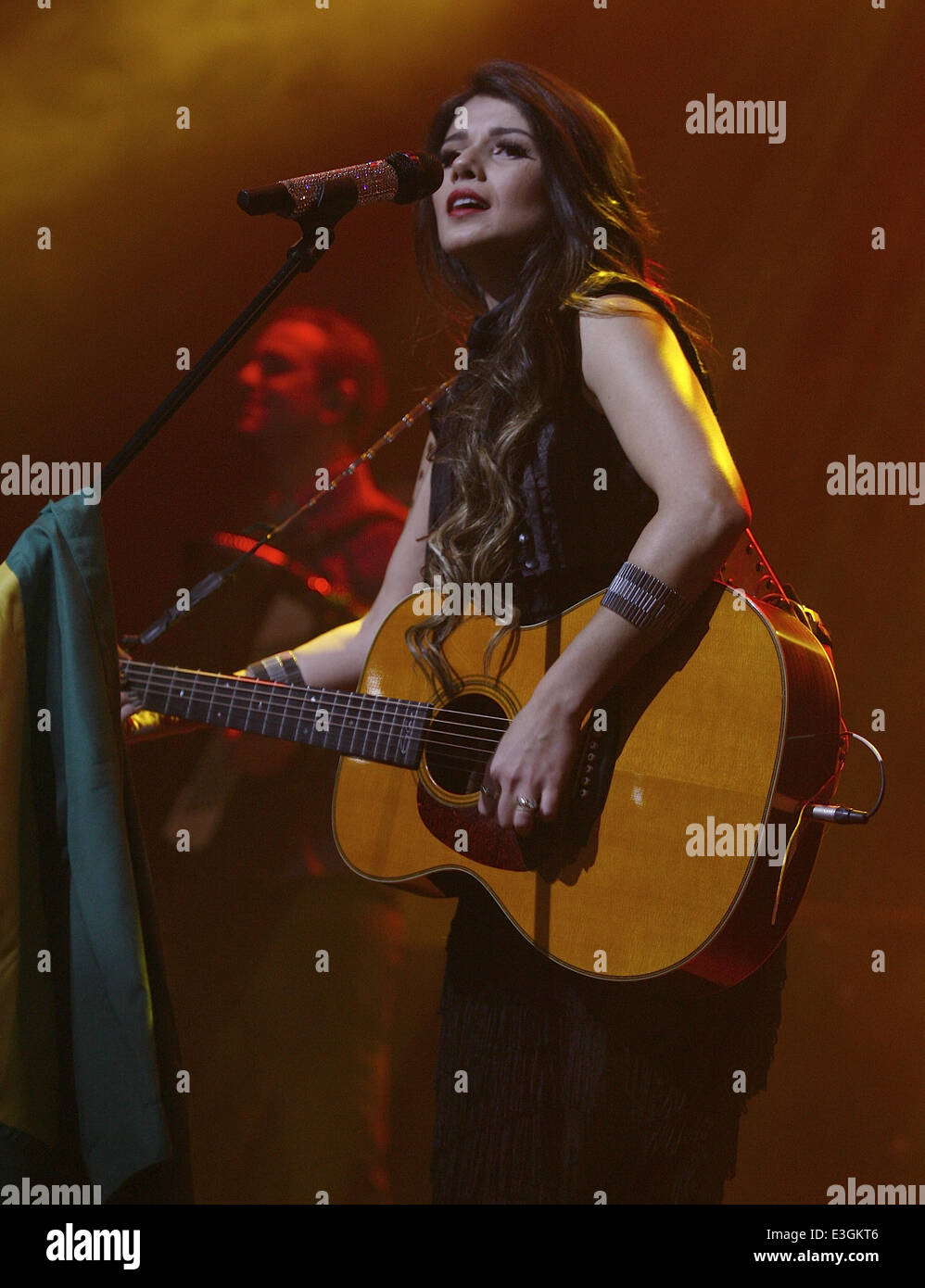 Paula Fernandes performing in concert at The Forum Featuring: Paula ...