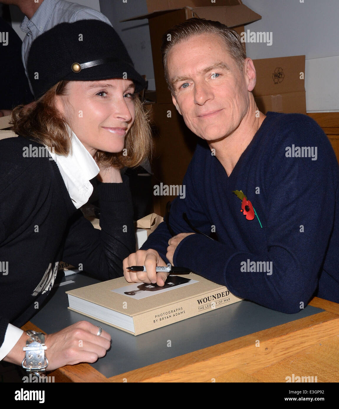 Bryan Adams: Wounded: The Legacy of War - book launch party at the ...