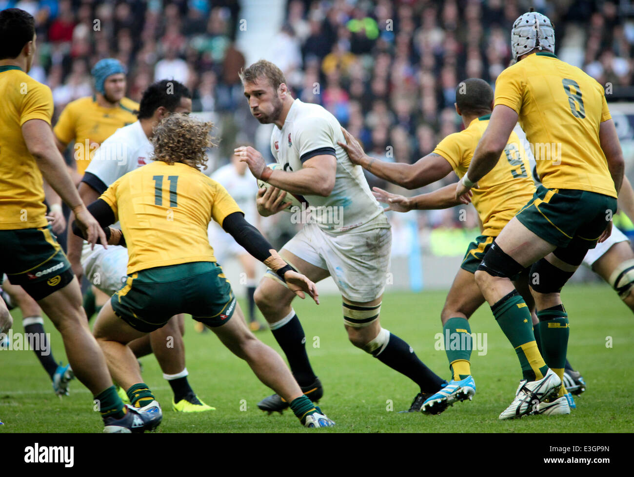 QBE International: England vs. Australia at Twickenham Stadium ...
