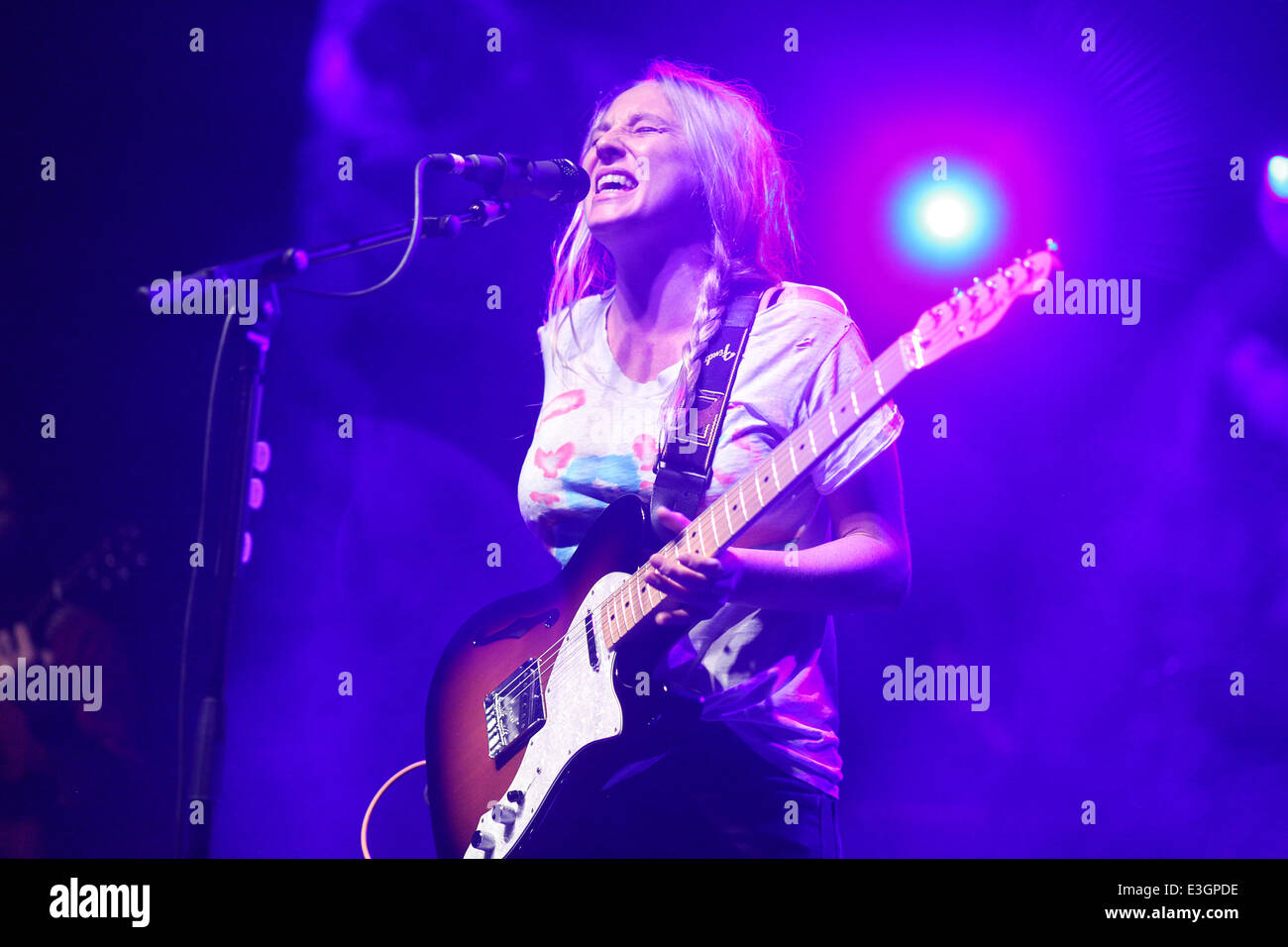 American singer-songwriter Lissie performing at The Circus club ...