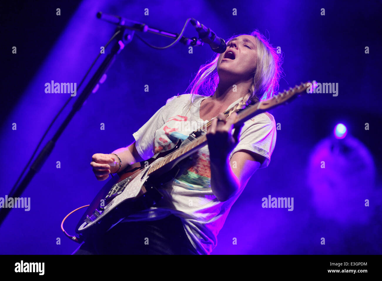 American singer-songwriter Lissie performing at The Circus club ...