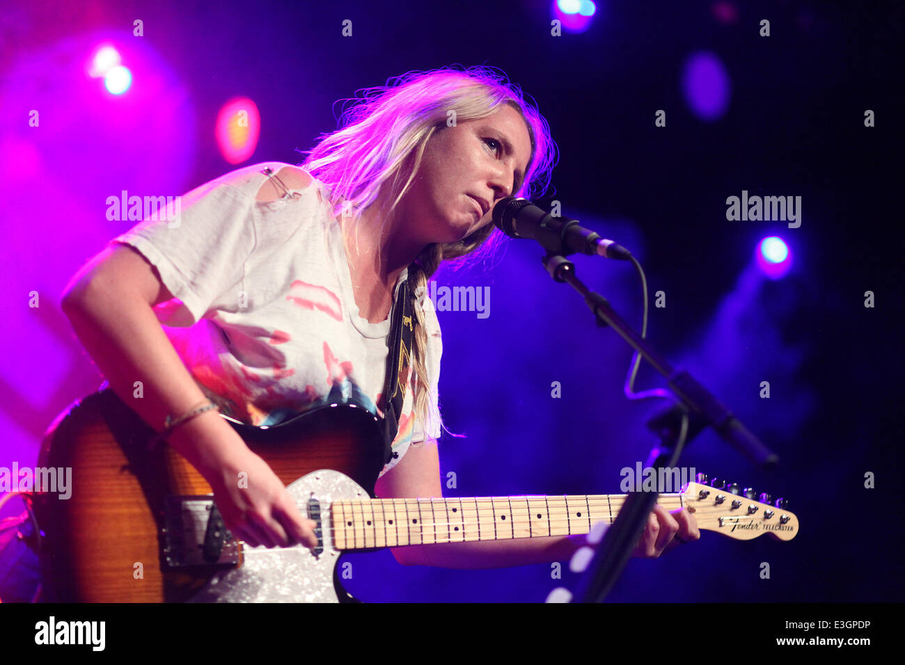 American singer-songwriter Lissie performing at The Circus club ...