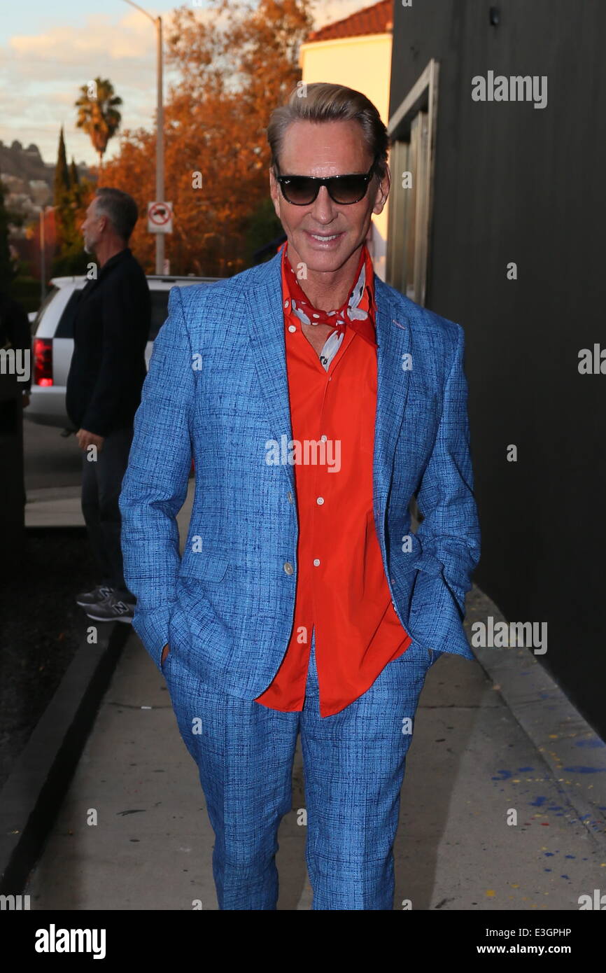 Wolfgang Joop seen arriving at the set of Germanys Next Top Model, Hosted by Heidi Klum ...