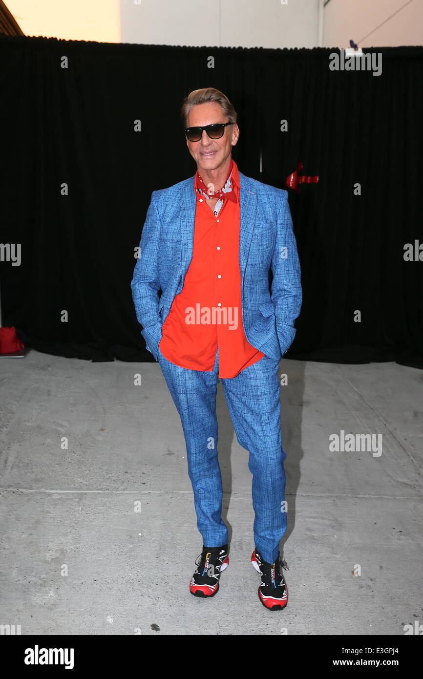 Wolfgang Joop seen arriving at the set of Germanys Next Top Model, Hosted by Heidi Klum ...
