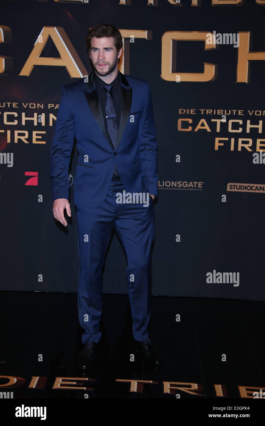 German premiere of the film 'The Hunger Games: Catching Fire' at Sony ...