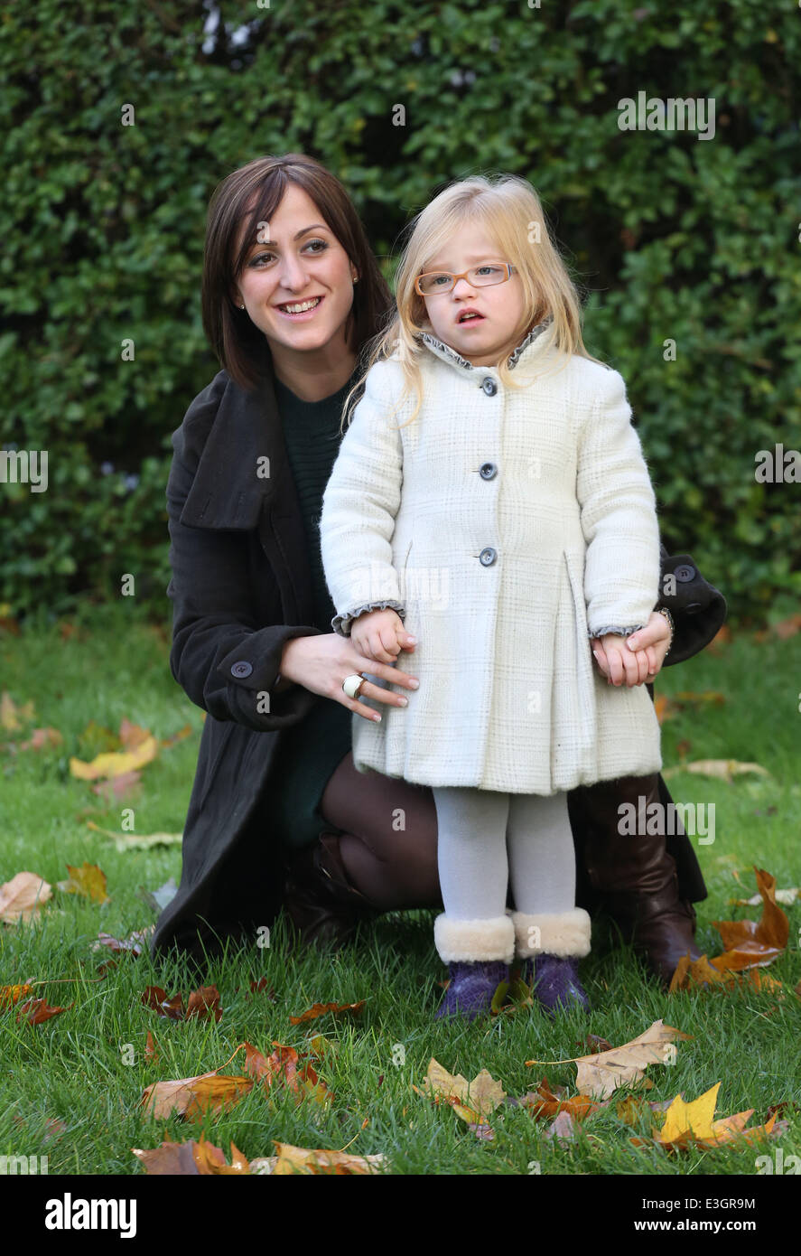 'Meet Santa' photocall held at ZSL London Zoo Featuring: Natalie ...