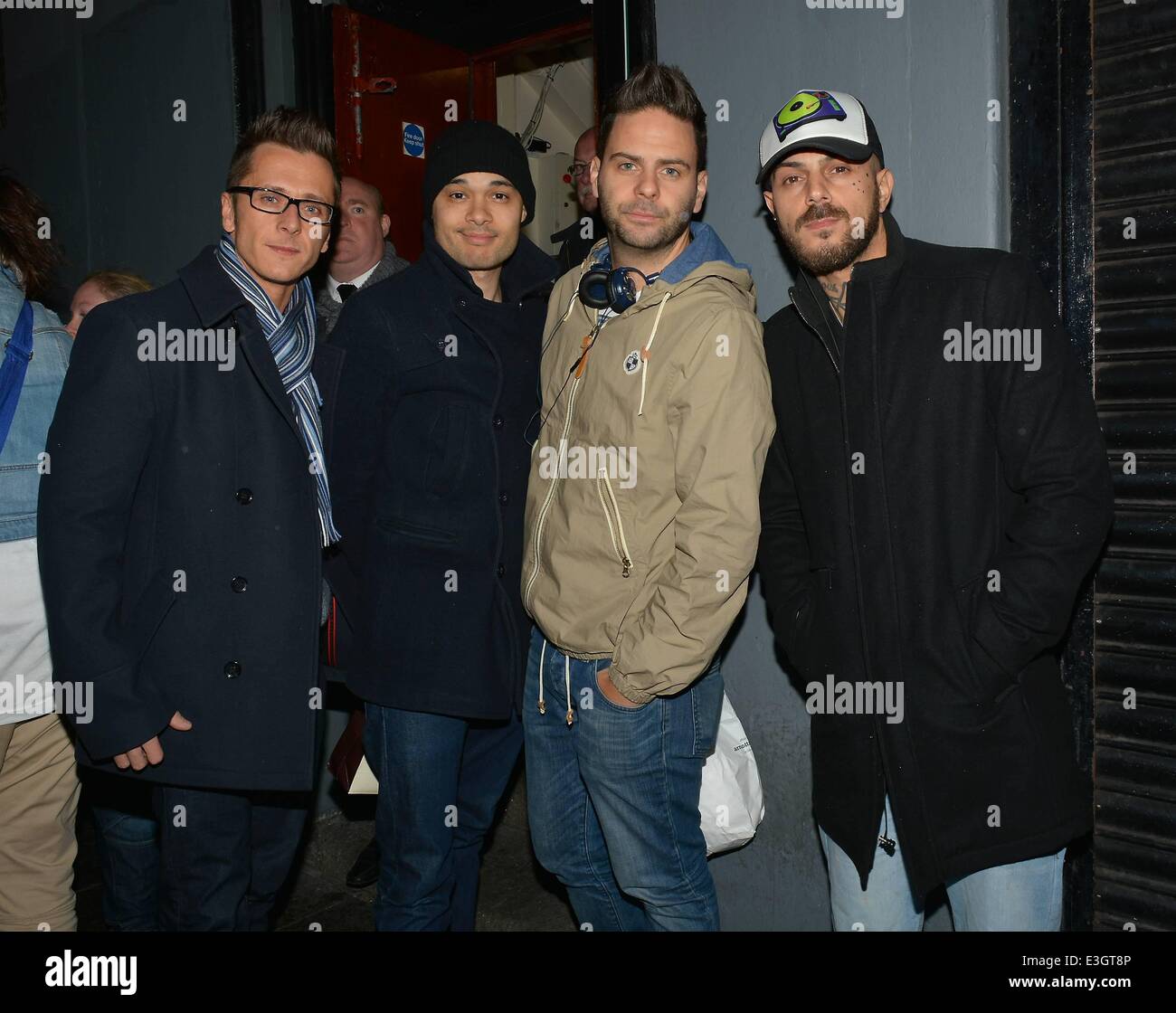 The remaining members of reformed 90s boyband Five (aka 5ive) at The ...