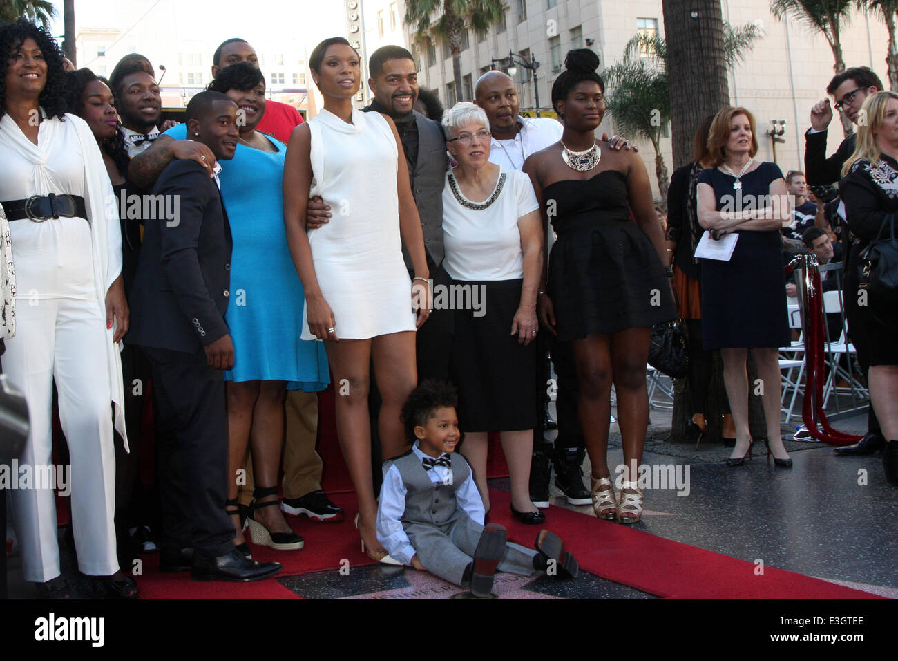 Jennifer Hudson Walk of Fame Star Ceremony in front of the W Hotel ...