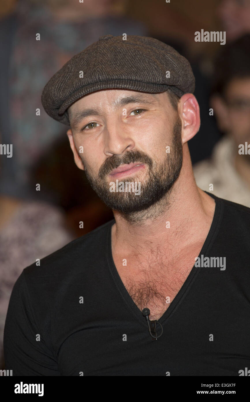 German ZDF TV talkshow Markus Lanz at Fernsehmacher-Studio Featuring ...
