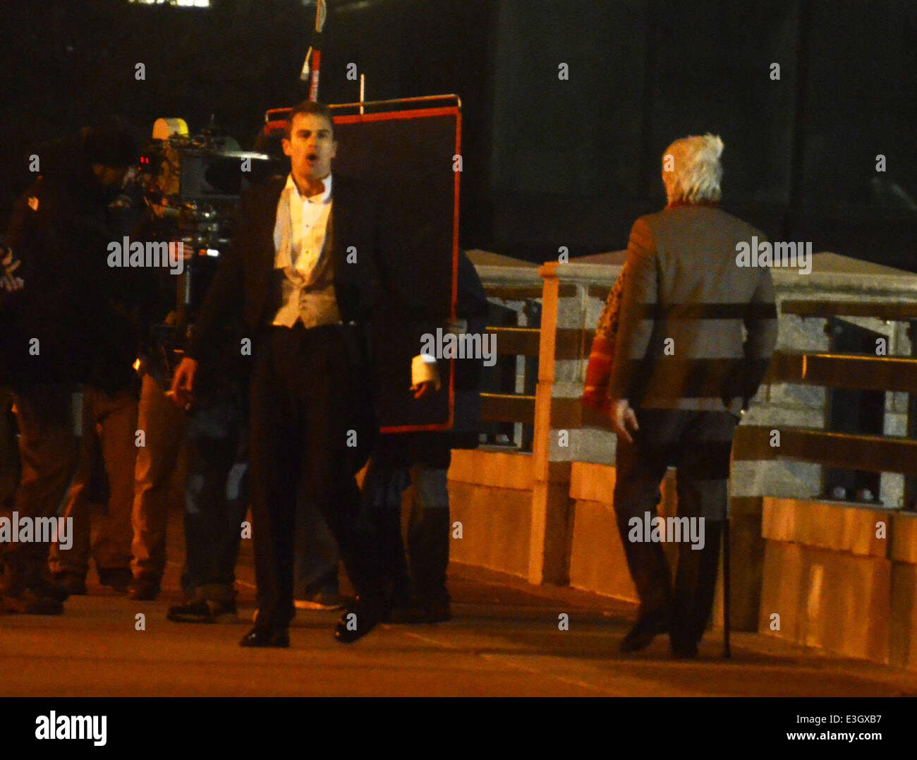 Richard Gere and Theo James film scenes for their upcoming movie ...