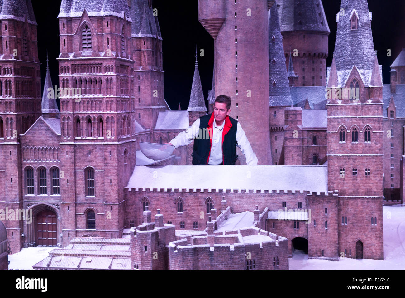 Hogwarts model jose granell hi-res stock photography and images - Alamy